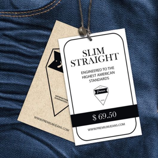 Rectangular Hang Tags - Versatile Tag Printing | UPrinting