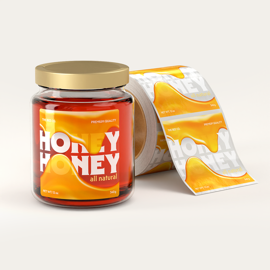 Clear Labels – Custom Clear Label Printing | UPrinting