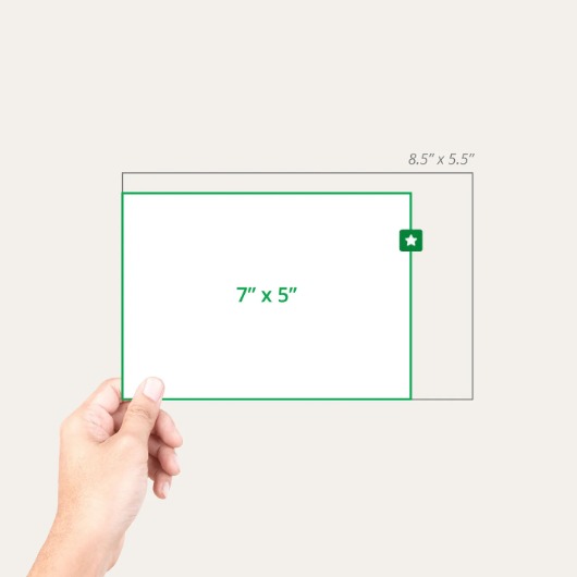 Metallic Flat Greeting Cards - Vibrant Shiny Cards | UPrinting