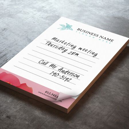 Notepad Printing - Print Custom Notepads and Memo Pads | UPrinting