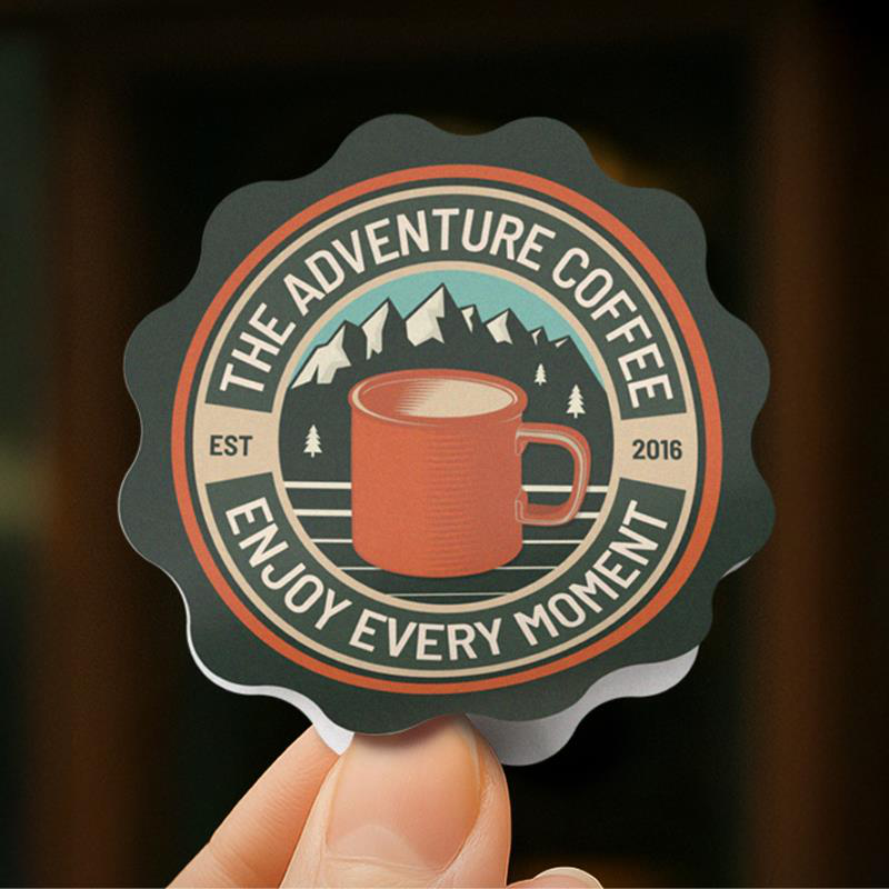 Logo Stickers – Custom Logo Sticker Printing | UPrinting