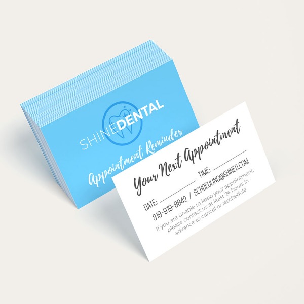 Sample Appointment Cards Template Formal Word Templates