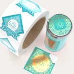 Metallic Labels - Print Custom Silver Metallic Labels | UPrinting