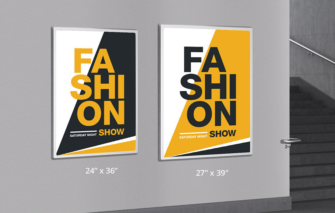 Standard Poster Sizes For Printing Design UPrinting