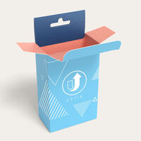 Five Panel Hanging Boxes - Custom Display Boxes | UPrinting