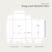 Snap-Lock Bottom Boxes - Custom Boxes | UPrinting