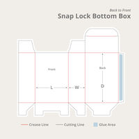 Snap-Lock Bottom Boxes - Custom Boxes | UPrinting