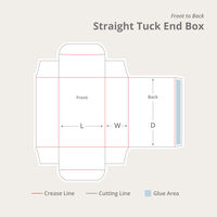 Straight Tuck End Boxes - Custom Printed Boxes | UPrinting