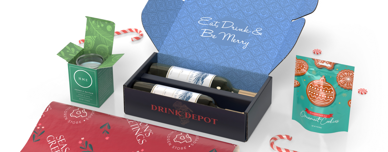 Holiday Packaging - Custom Packaging for your Holiday Products | UPrinting