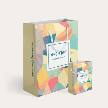 Custom Paper Bags – Design & Print Online | UPrinting