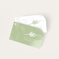 Rounded Corner Hang Tags - Durable Unique Style | UPrinting