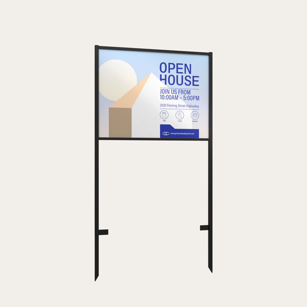 Real Estate Sign Frames