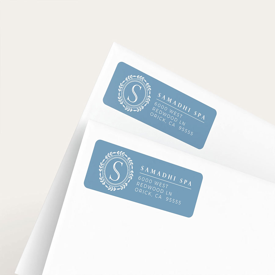 Return Address Labels | Print in Cut-to-size or Roll | UPrinting